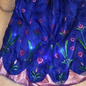 Disney | Costumes | Light Up Musical Disneys Frozen Anna Dress | Poshmark